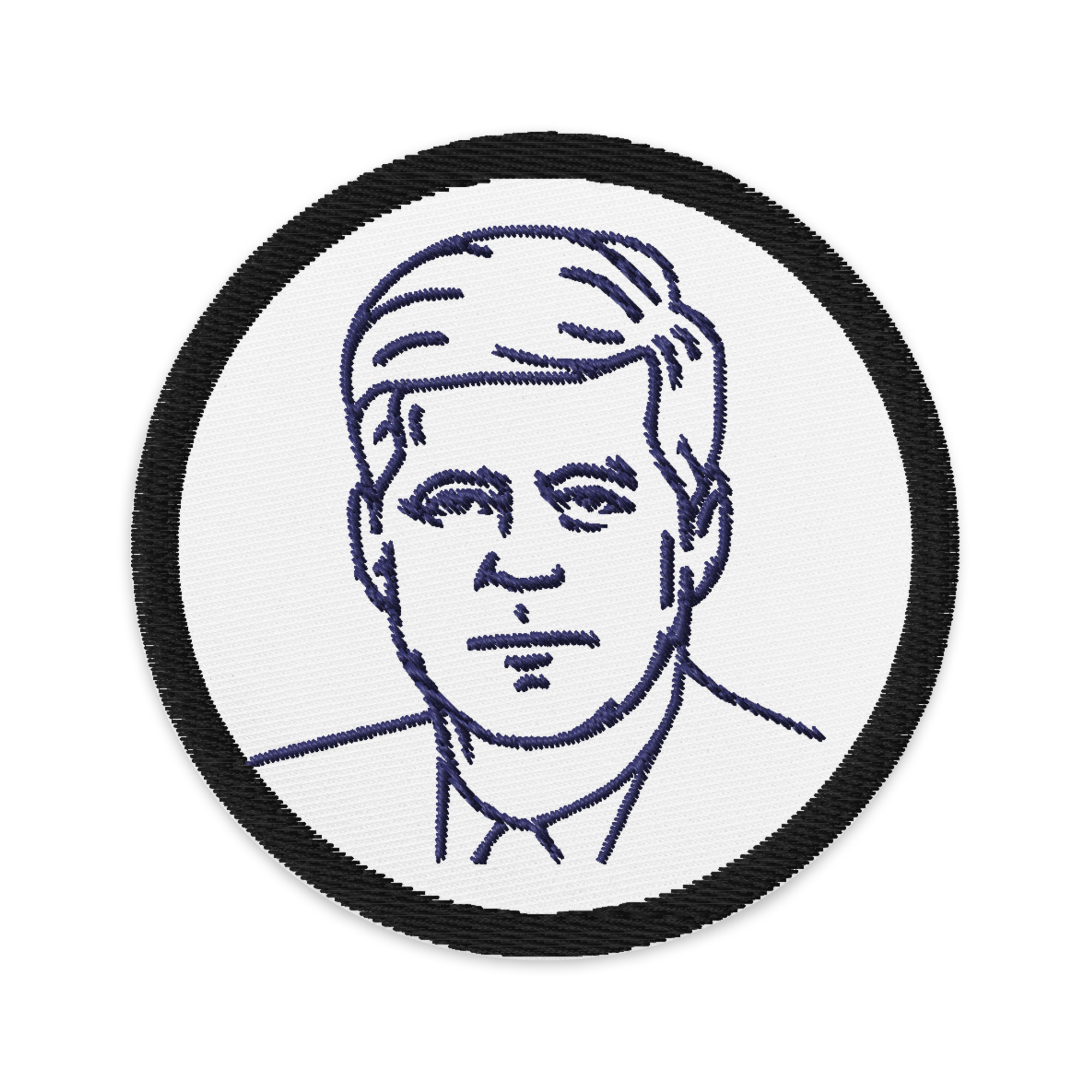 John F Kennedy Embroidered Patches John F Kennedy Embroidered Patches