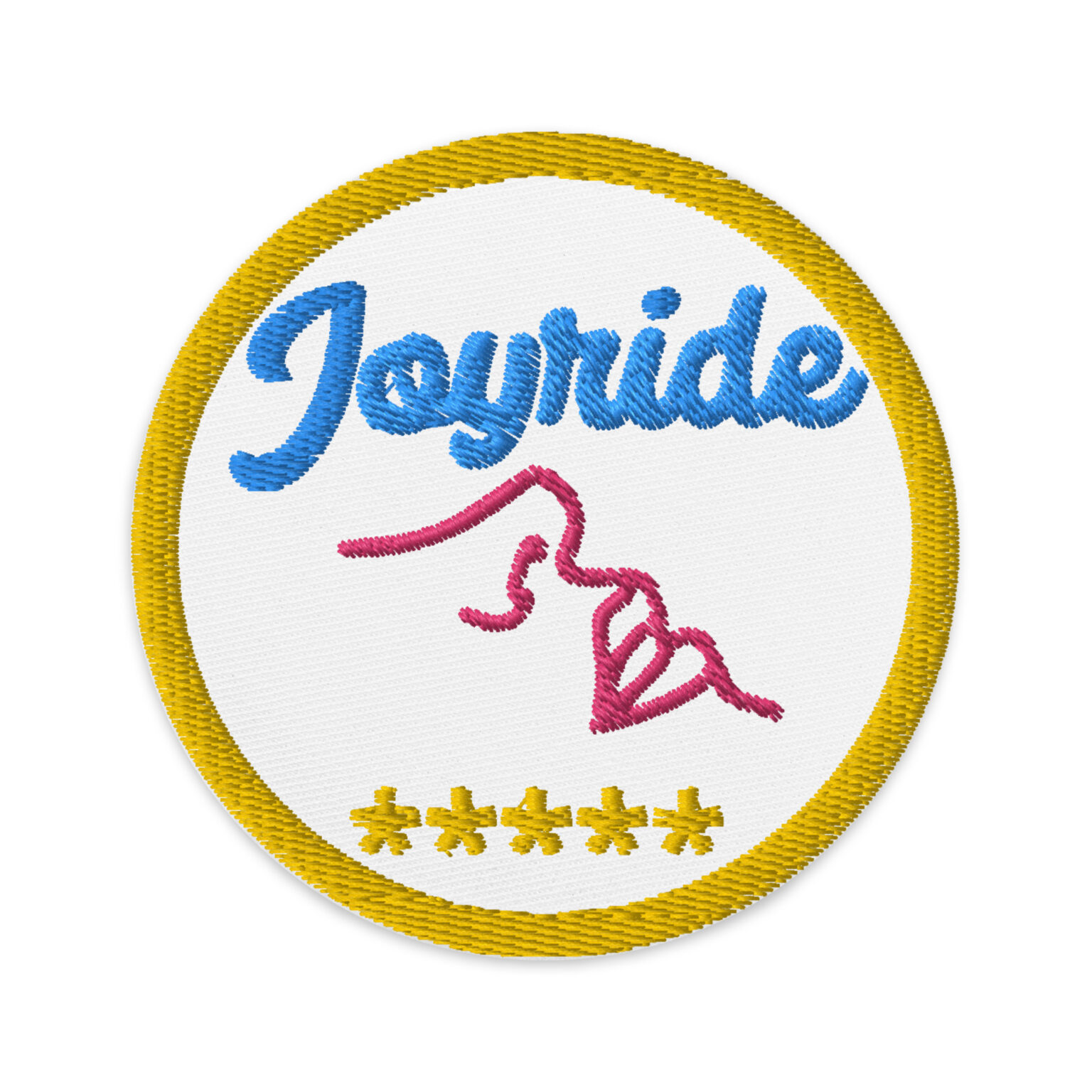 Joyride Embroidered Patches Joyride Embroidered Patches