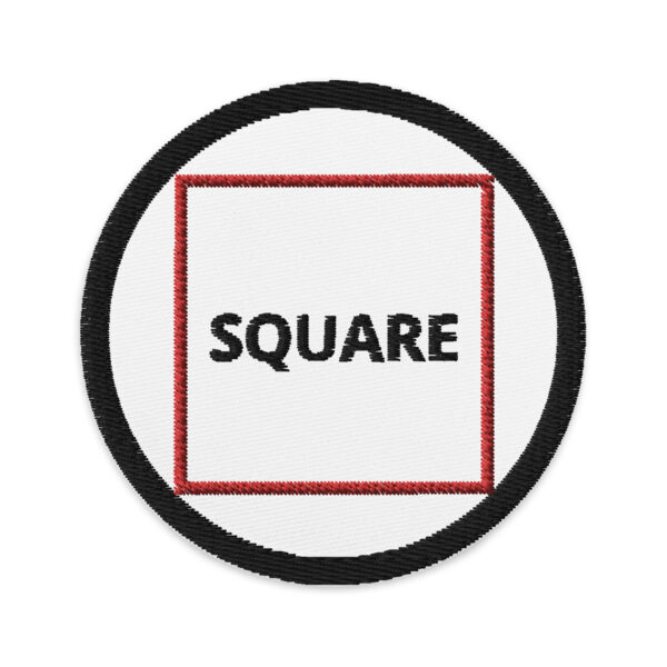 SQUARE – Embroidered patches